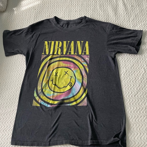 Target | Tops | Target Black Nirvana Graphic Tee | Poshmark